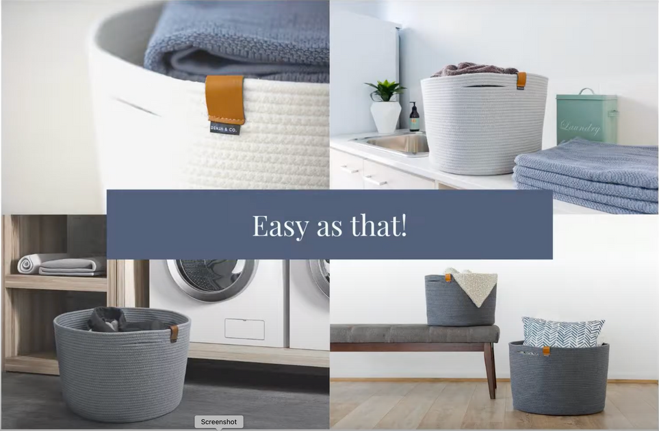Easily Reshape Your Cotton & Jute Rugs and Baskets – Trenly